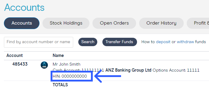 How do I find my HIN?
